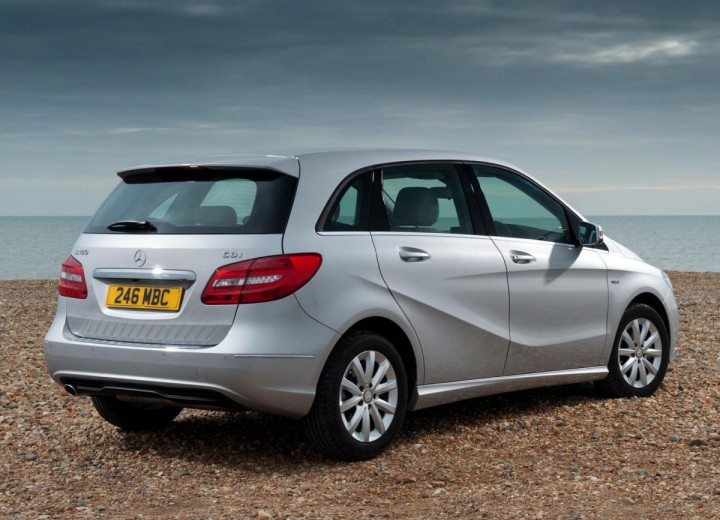 Mercedes-Benz B-class technical specifications and fuel economy